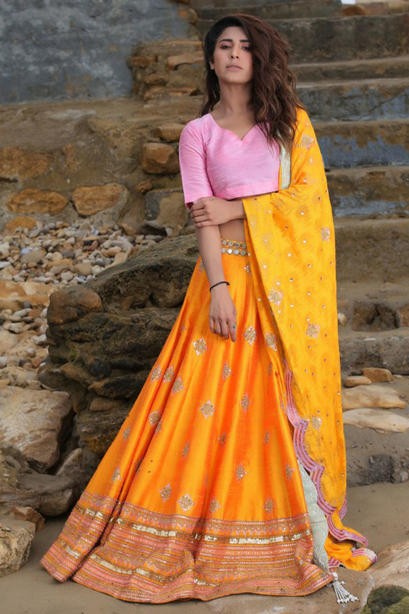 Narangi Lehenga – Sanober Azfar